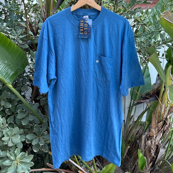 Towncraft | Shirts | Vintage 9s Towncraft Pocket Tee Deadstock Made Usa ...